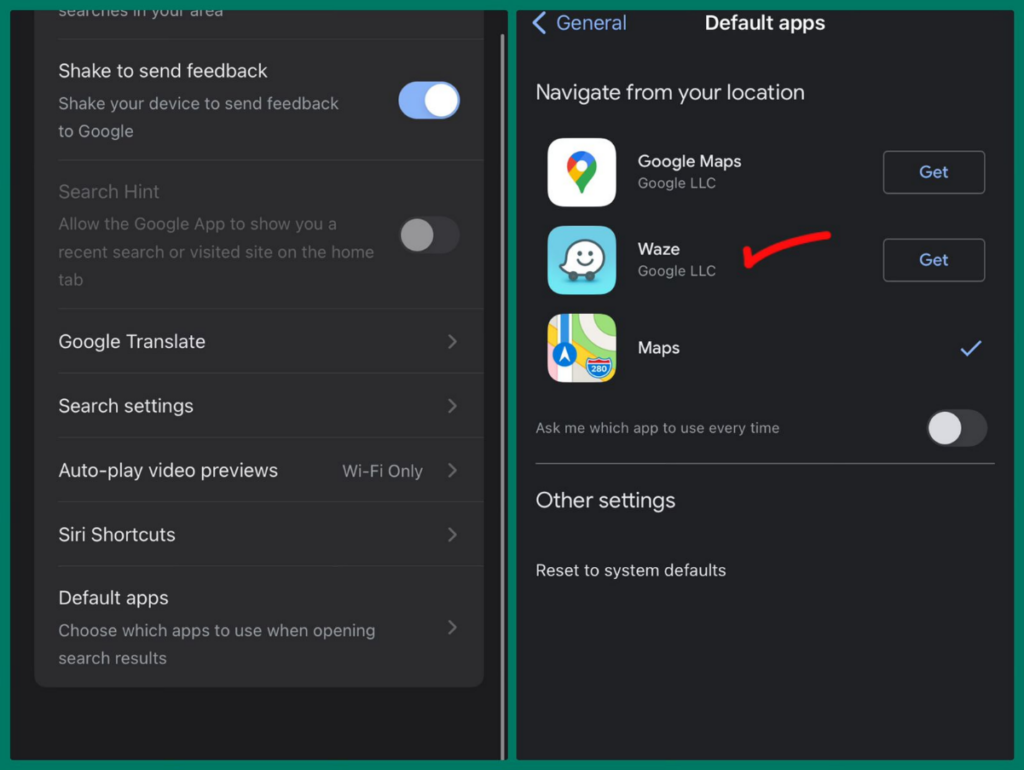 How to Make Waze Default on iPhone?